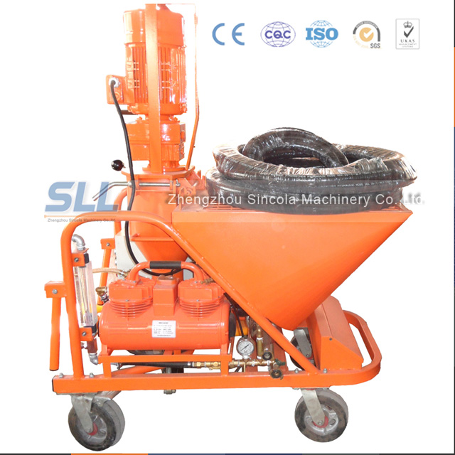 Mortar Spraying Machine Application – Dry mortar mixer and concrete ...